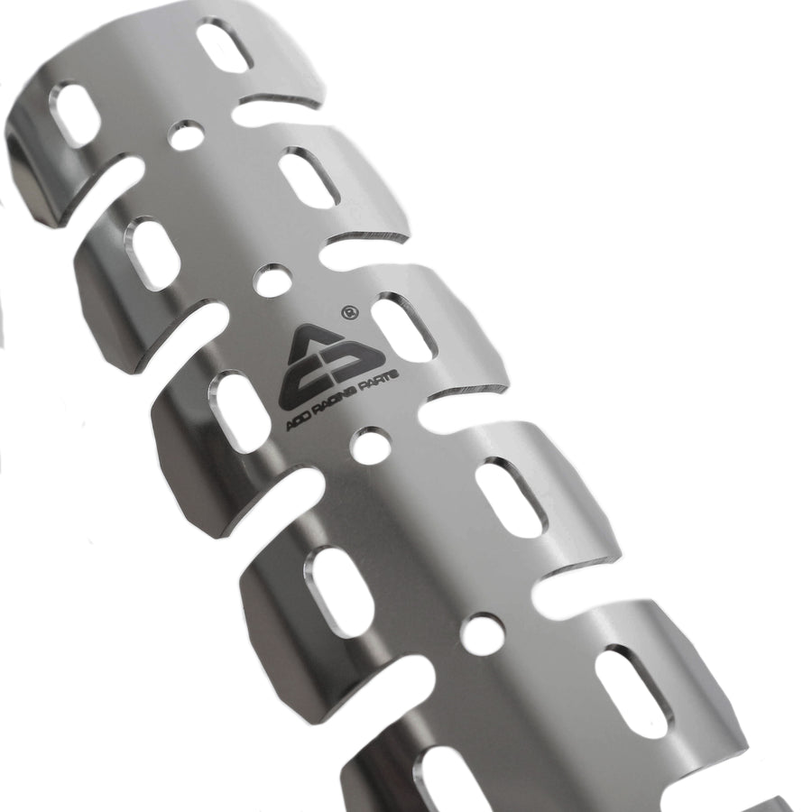 Universal 4 Stroke Exhaust Guard - Heat Shield - Pipe Protector Front ...