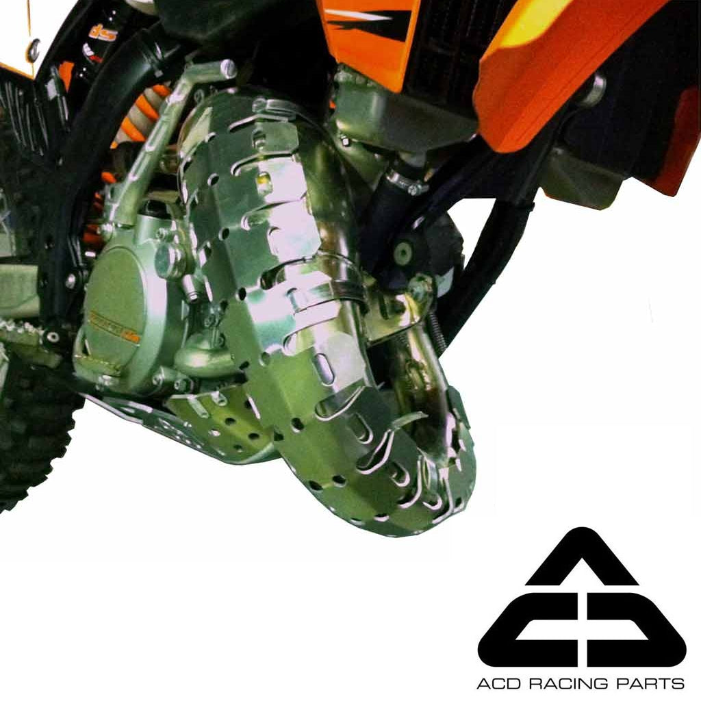 EXHAUST SHIELD 250CC 2st. Universal – ACD RACING PARTS